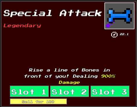 Special Attack Undertale Dungeons Go Beyond Wiki Fandom