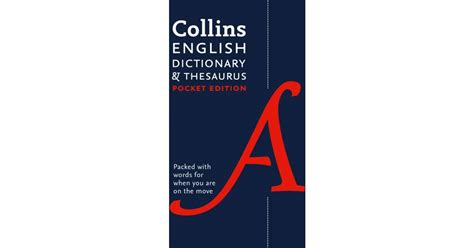 Collins English Dictionary And Thesaurus Pocket Edition All In One