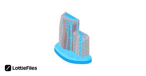 Free Waterfall10 Lottie Json Animation Animation By Tinymotion