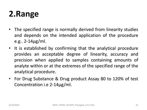 Analytical Method Development And Validation Of Uv Visible Spectroscopy Pptx Chemistry Science