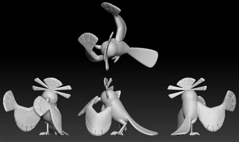 Pokemon Oricorio Sensu 3d Model 3d Printable Cgtrader