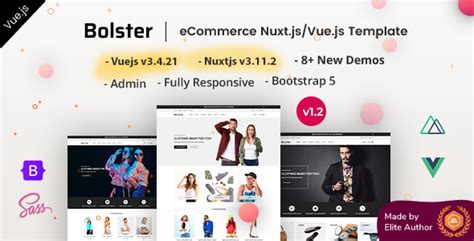 Bolster Vue Nuxtjs 3 Ecommerce Template By Envytheme Themeforest