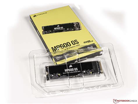Corsair MP600 GS 2TB SSD In Review Snelle SSD Voor Laptops Desktop En