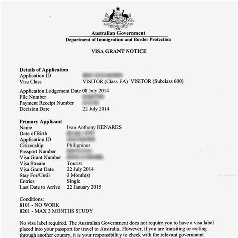 Australia Applying For An Australian Visa In The Philippines Ivan