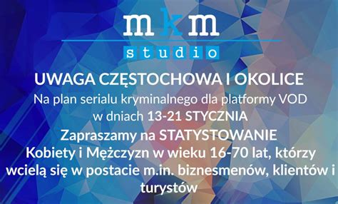 Chcesz zagrać w nowym serialu kryminalnym Poszukiwani statyści z