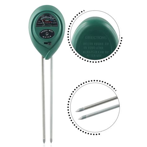 Test Sol Ph Meter Jardin Extrieur Compteur Test Eau 3 En 1 Haute Pr