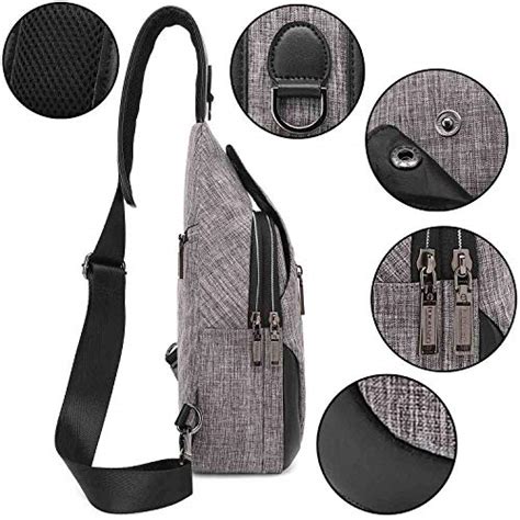 Sling Bag Chest Shoulder Backpack Crossbody Bags For Men Women Travel
