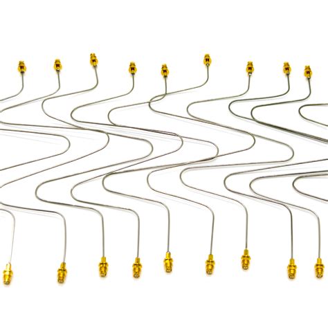 Dc 67ghz Ssmp Female To Ssmp Female 0047 Semi Rigid Cable Assembly