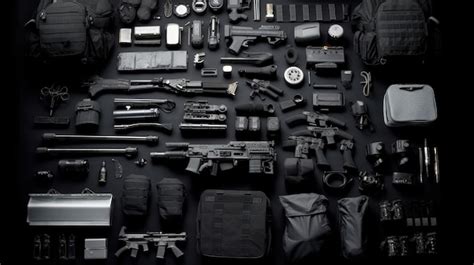 Premium Photo A Group Of Black Objects Generative Ai Art