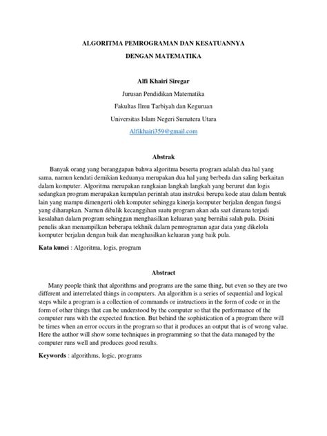 Algoritma Pemrograman Pdf
