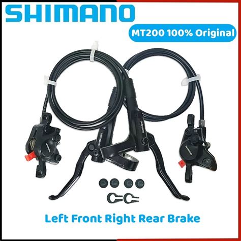 Shimano mt mt m mtb mountain bike conjunto de freio a disco hidráulico contém mt