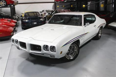 Used 1970 Pontiac Gto Ht White Coupe 66l V8 4 Speed Manual For Sale