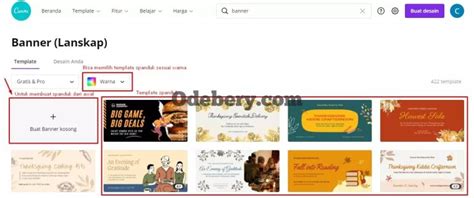 Cara Membuat Desain Spanduk Banner Keren Di Canva Tanapy