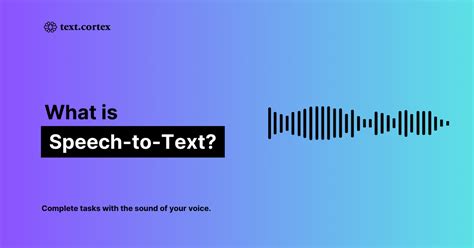 What Is Speech To Text