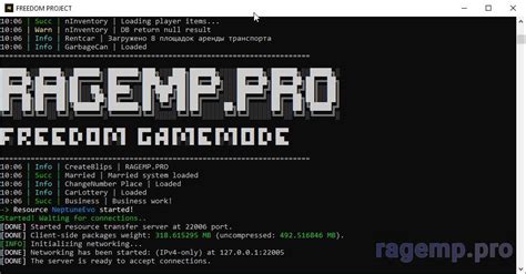 Gm C Готовый мод сервера Freedom Project для мультиплеера Rage Mp на
