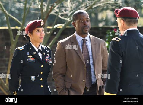 Army Wives L R Wendy Davis Sterling K Brown Brian Mcnamara In