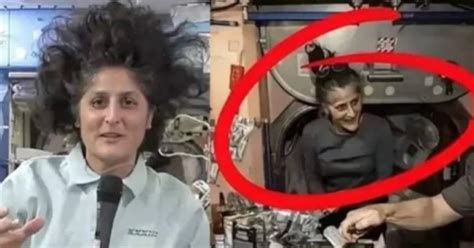 Sunita Williams Viral Reaction To Health Concerns Watch Video കവിളൊട്ടി മെലിഞ്ഞുണങ്ങിയ ചിത്രം