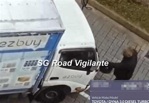 Lorry Nearly Runs Over Woman In Punggol After Group Tries To Stop