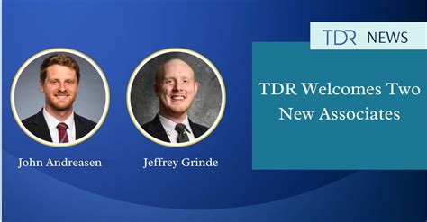 Kate Obrien On Linkedin Welcome To Tdr John Andreasen And Jeffrey