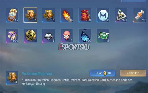 Cara Dapatkan Token Protection Fragment Mobile Legends Ml Esportsku