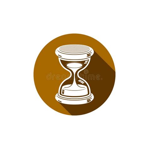 Time Without End Conceptual Icon Web Design Element 3d Antique Stock