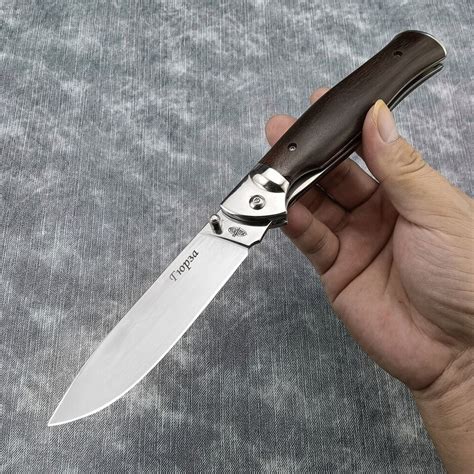 Tactical Russian Folding Blade Knife 440c Steel 38 Blade Pocket Knife