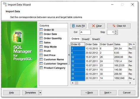 Online Documentation for SQL Manager for PostgreSQL | SQLManager