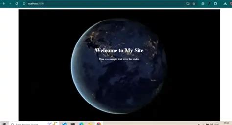 How To Create Background Video In React Js AHoisting