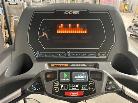 Cybex 625t Treadmill Wlcd Console Refurbished Gym Equipment