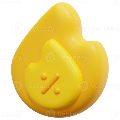 Fire 3d Render Icon Illustration 11628777 Png