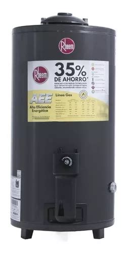 Termotanque A Gas Rheem De Lts