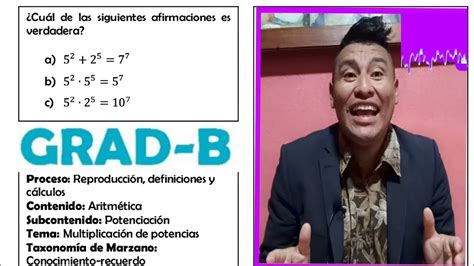 Cuál de las siguientes afirmaciones es verdadera ejemplos