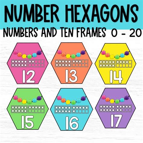 Numbers 0 20 Poster Set School Spirit Theme By A Pea In A Primary Pod