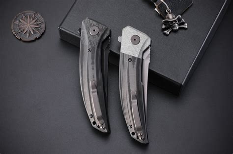 Petrified Fish PFP05 Deepsea ,3.66” K110 Blade,140g Carbon fiber Handl