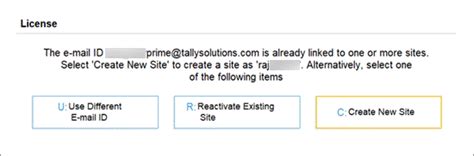 How To Activate Multi Site License For Tallyprime Server Tallyhelp
