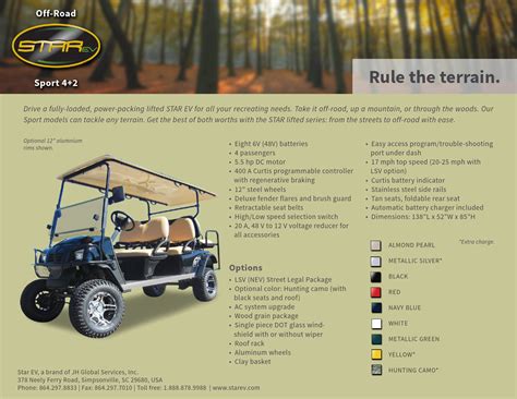 Star Ev Device Database