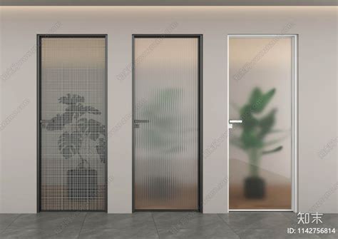 现代长虹玻璃门3d模型下载【id1142756814】知末3d模型网