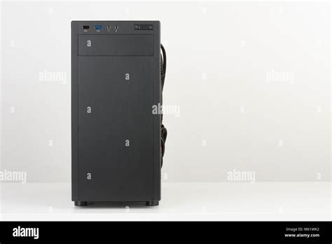 Building Of Pc Black Computer Case Midi Tower For Micro Atx