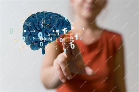 Premium Photo Human Brain Activity With Plexus Lines External