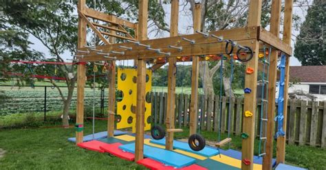Backyard Ninja Warrior Course Diy Project Syntaxseed Blog