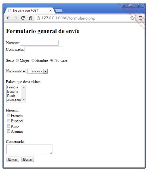 Ingeniería Systems El método POST en PHP 3 de 3