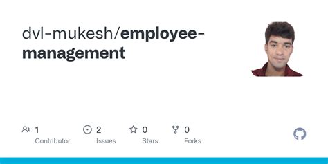 Github Dvl Mukesh Employee Management