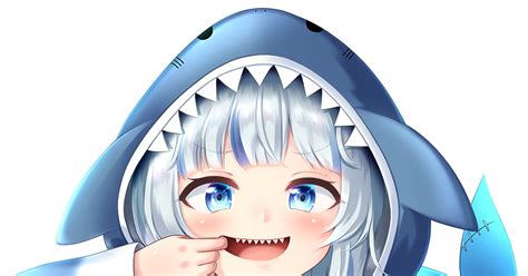 がうる・ぐら いーっ。どうも！サメでーす！ れなちのイラスト Pixiv