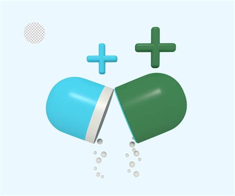 Premium Psd Medicine Capsule