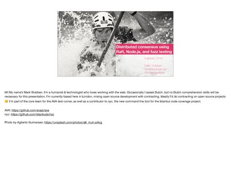 Distributed Consensus Using Raft Nodejs And Fuzz Testing Speaker Deck