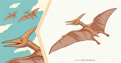 Птеродактиль Трафарет 66 фото