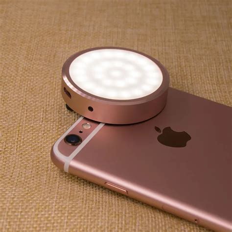 YONGNUO Phone Flash Mini Smartphone Clip Selfie LED Flash Light Synchronous Auto Flash Speedlite