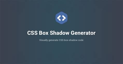 CSS Box Shadow Generator Free Online Tool