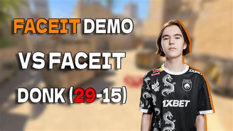 CS2 POV Donk 29 15 Vs FACEIT Mirage FACEIT DEMO YouTube