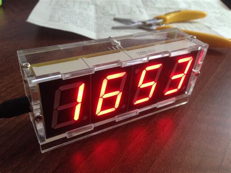 Assembling The Diy 4 Digit Led Electronic Clock Kit Igor Kromin